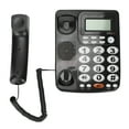 Desk Telephone With Caller ID And Large Buttons - Tilt Display Corded ...