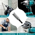 2 in 1 Hexagonal Diamond Hole Saw Dry Drilling for Porcelain Tile ...