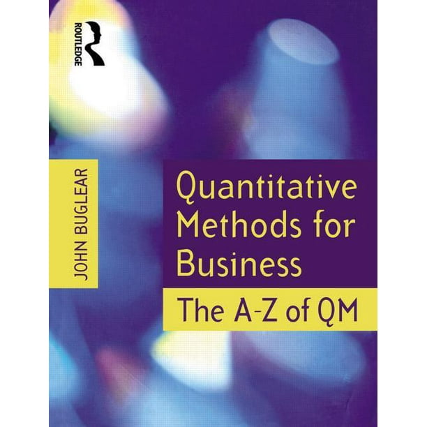 Quantitative Methods Business