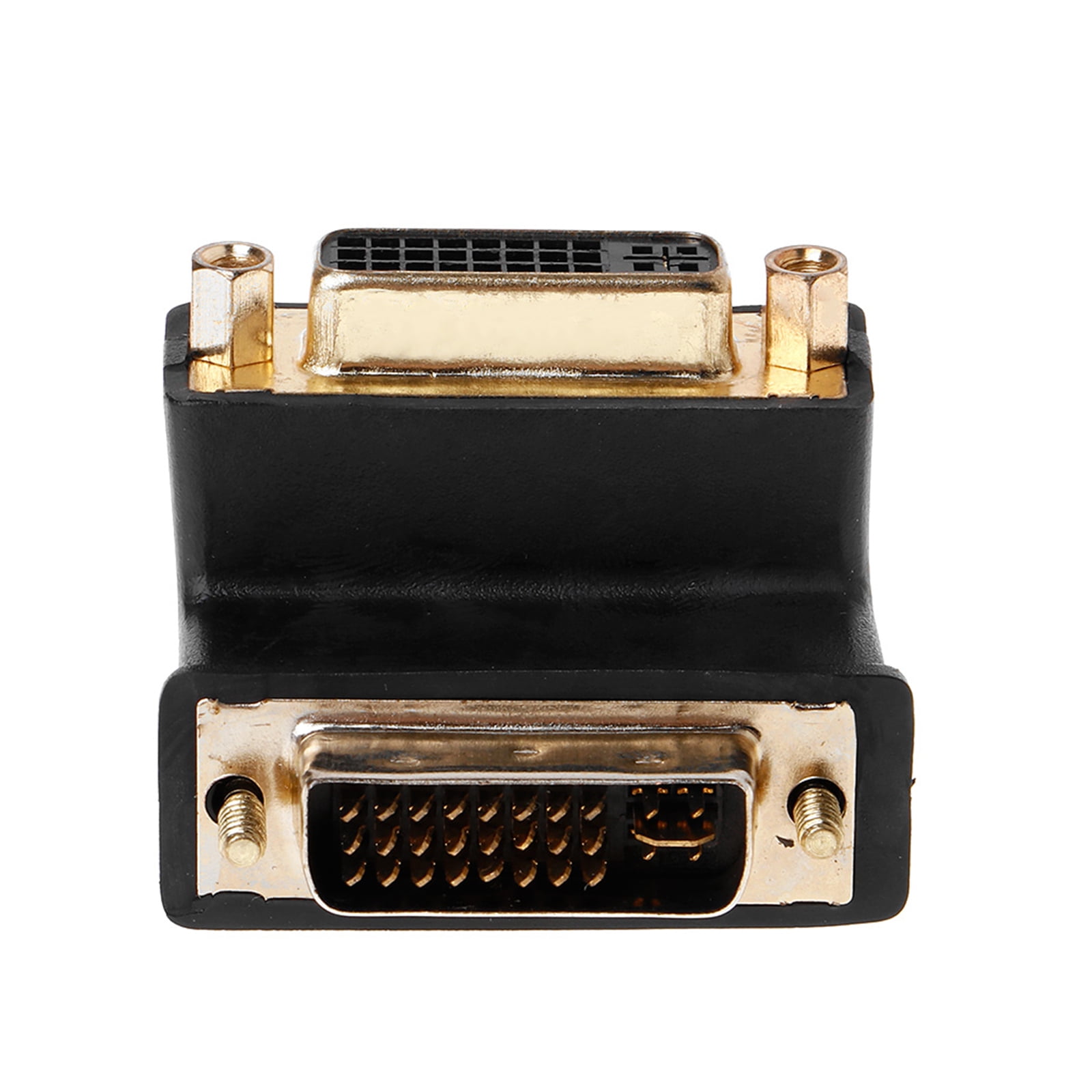 GENEMA 90 Degree Right Angled DVI 24+5 D DVI-D Digital Dual Link Male ...
