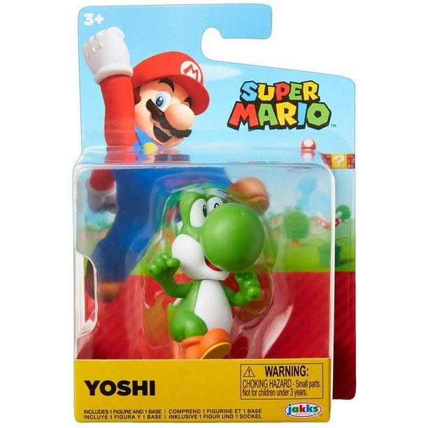 World of Nintendo Super Mario Yoshi Mini Figure [Running] - Walmart.com ...