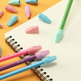 Mr. Pen Pencil Top Erasers, Pastel Colors, 120 Pack, Protective Rubber ...