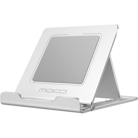 MoKo Phone/Tablet Stand, Aluminum Foldable Desktop Phone Holder for 4 ...