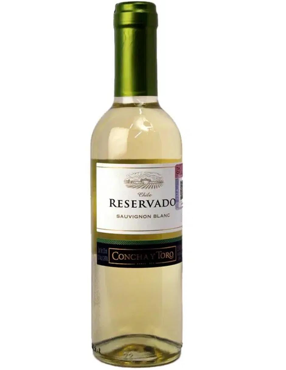 Caja de 24 Vino Blanco Concha Y Toro Reservado Sauvignon Blanc 375 ml ...