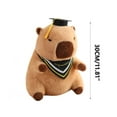 Pyaiiner Plush Capybara Toy Mini Adorable Cuddly Companion Sleeping ...