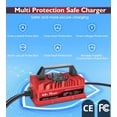 15 AMP 48 Volt Golf Cart Battery Charger Compatible with Club Car 3-Pin ...