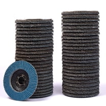 SATC 100Pcs 4.5'' x 7/8'' Zirconia Flap Disc for Grinding Wheels 40 ...