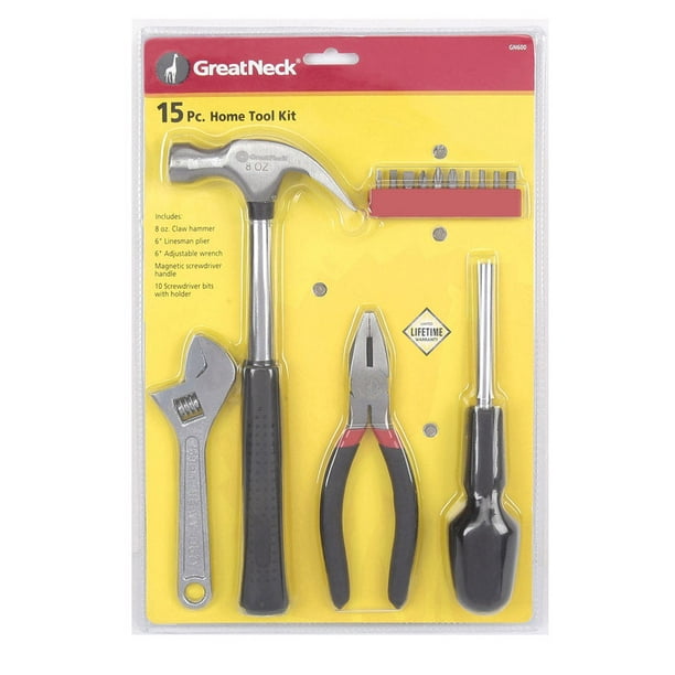 Great Neck 15 pc. Multi-Bit Screwdriver Set - Walmart.com