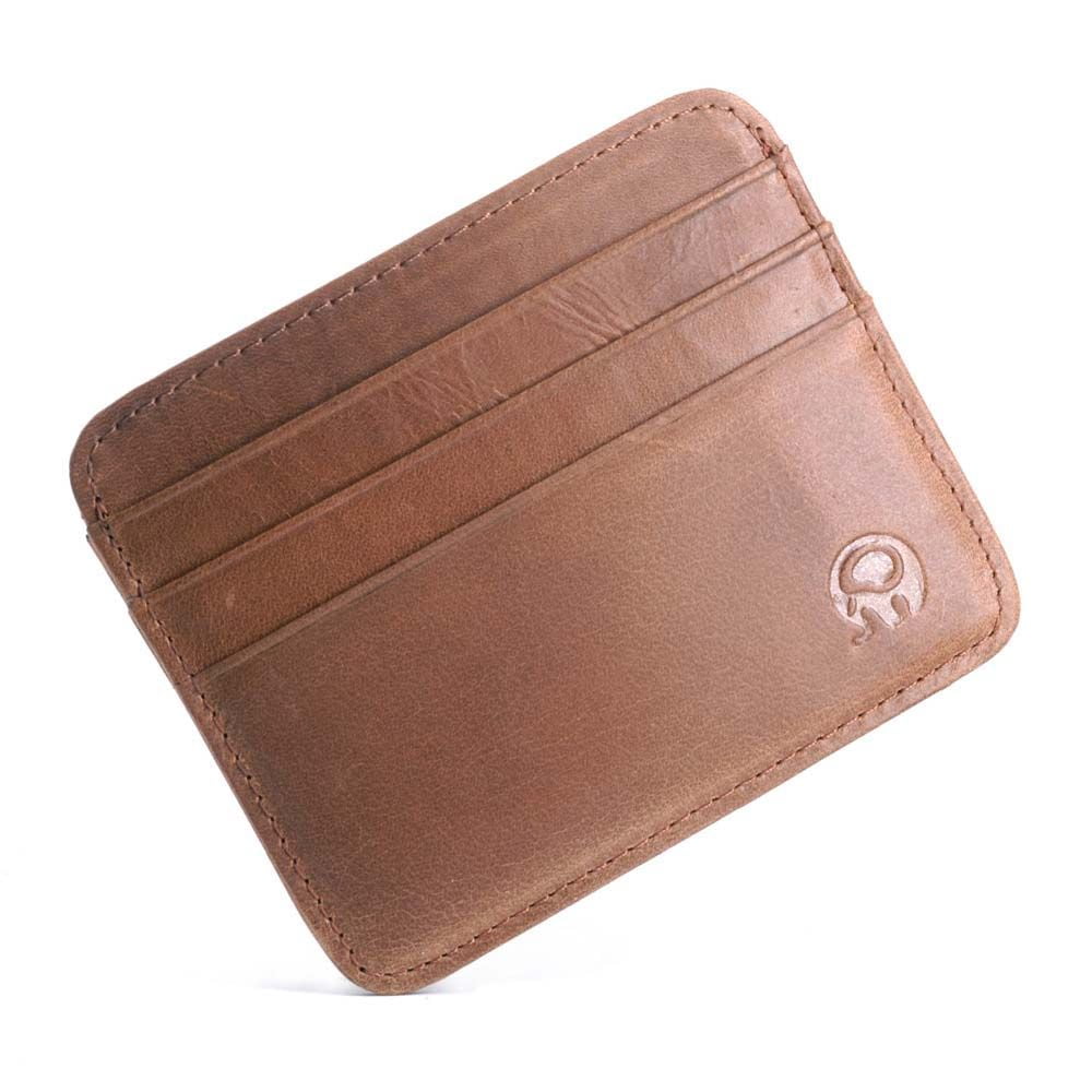 Casual Portable Mini Money Bag PU Leather Driver's License Bag Bank ...