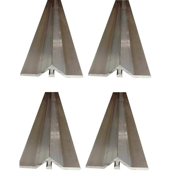 Gate V Track Aluminum 24ft 4 pieces of 6ft Sections for Sliding Slide ...