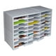 Storex, Stackable Literature Sorter, 1 Carton, Gray - Walmart.com