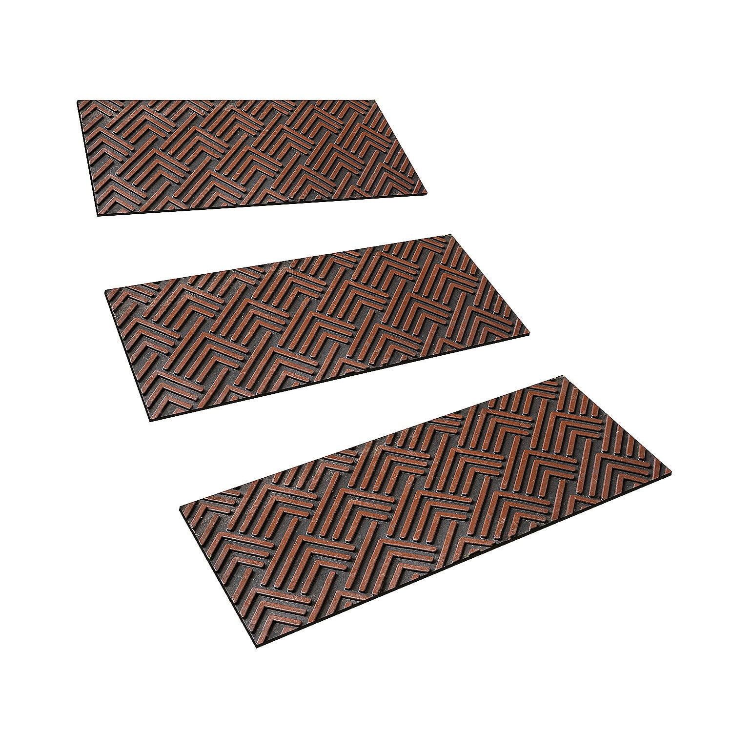Evergreen Recycled Rubber tread Plank, Set of 3 - Walmart.com