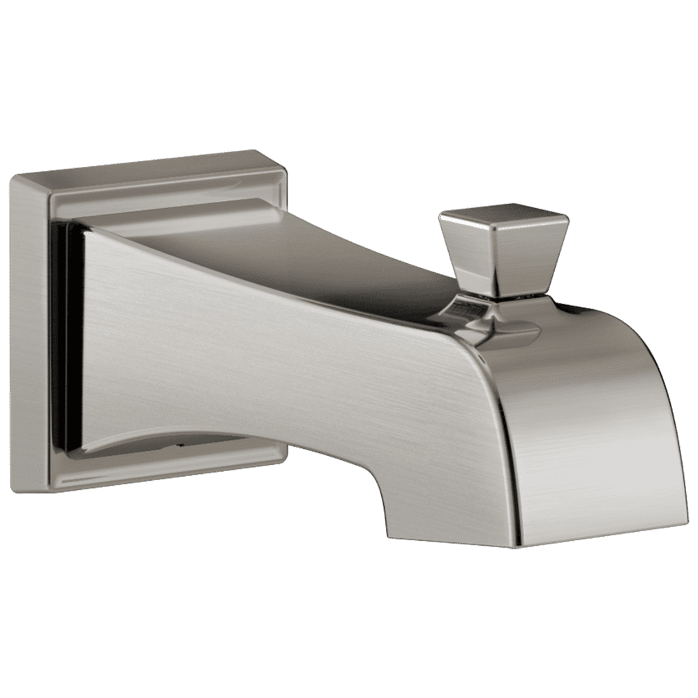 Delta Flynn Tub Spout - Pull-Up Diverter in Stainless - Walmart.com ...
