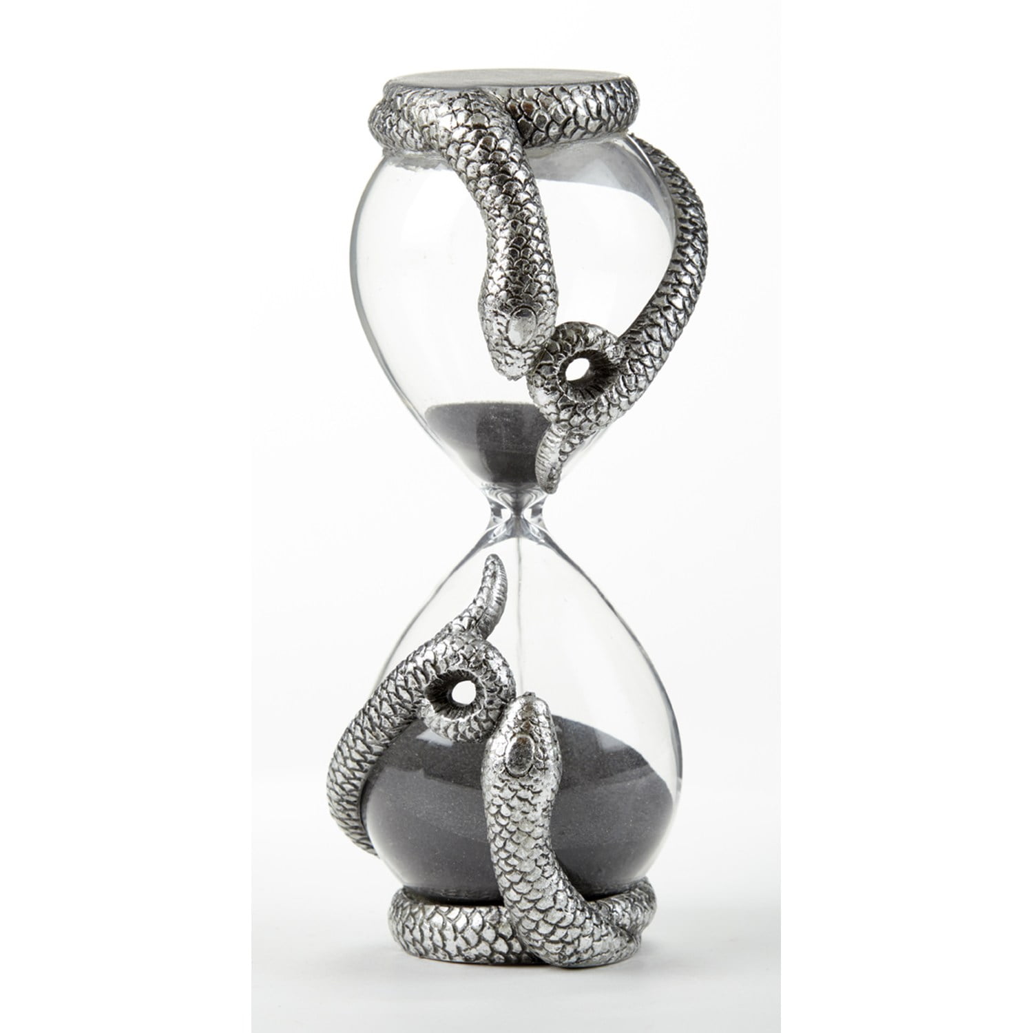 Delton 7" Resin Snake Hourglass, Silver - Walmart.com