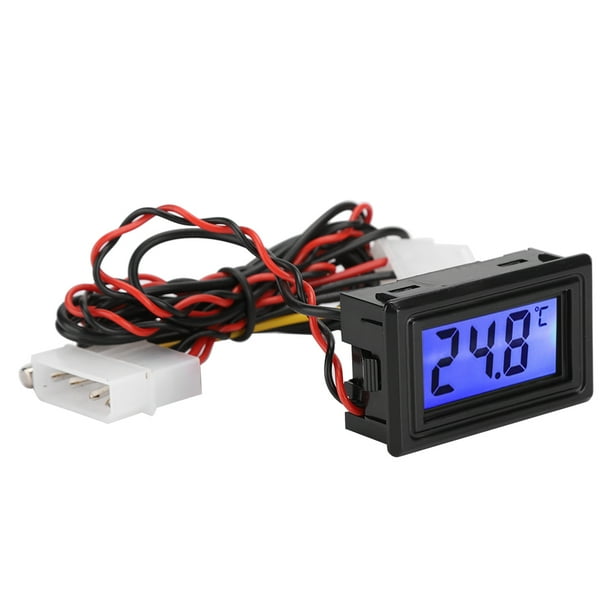 Water Cooling Temperature Meter,Digital Thermometer Display for Water ...