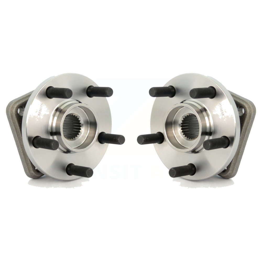 Front Wheel Bearing And Hub Assembly Pair For Dodge Plymouth Chrysler ...