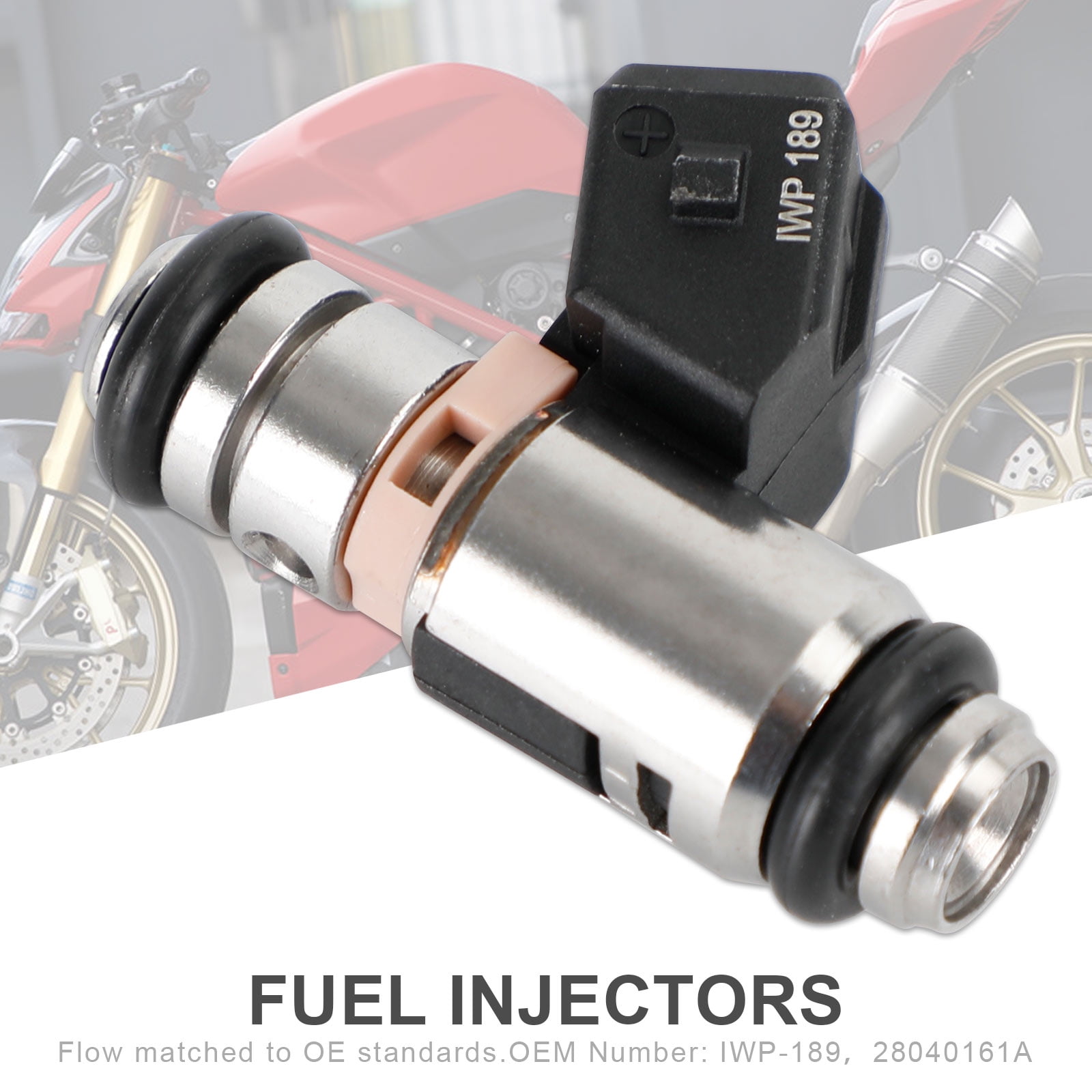 Fuel Injector IWP-189 For Ducati 848 1098 1198 Monster Streetfighter ...