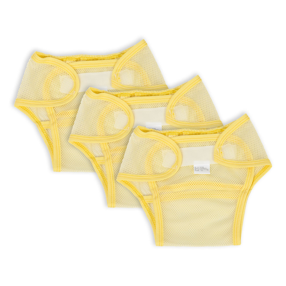 3Pack Baby Diapers Reusable Cloth Diapers Washable Mesh Diapers With ...