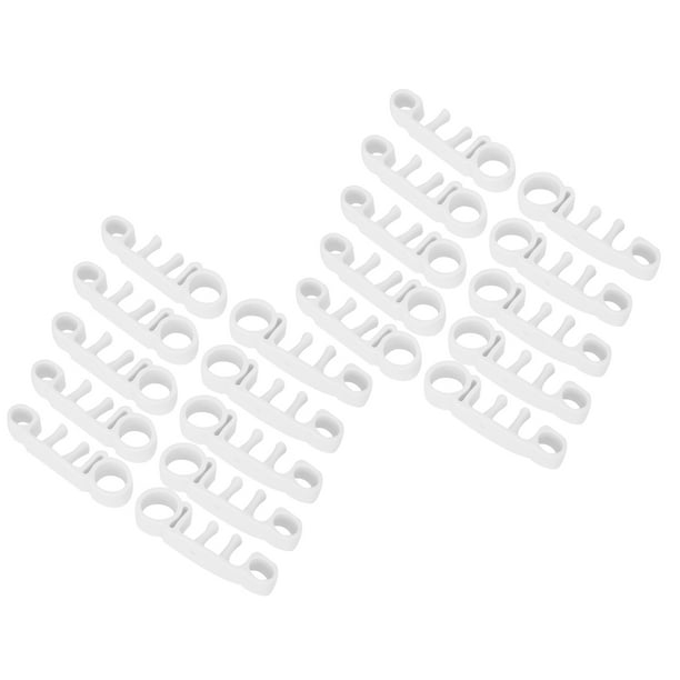 10 Pairs Toe Separator - Unisex Hallux Valgus Toe Corrector Curled ...