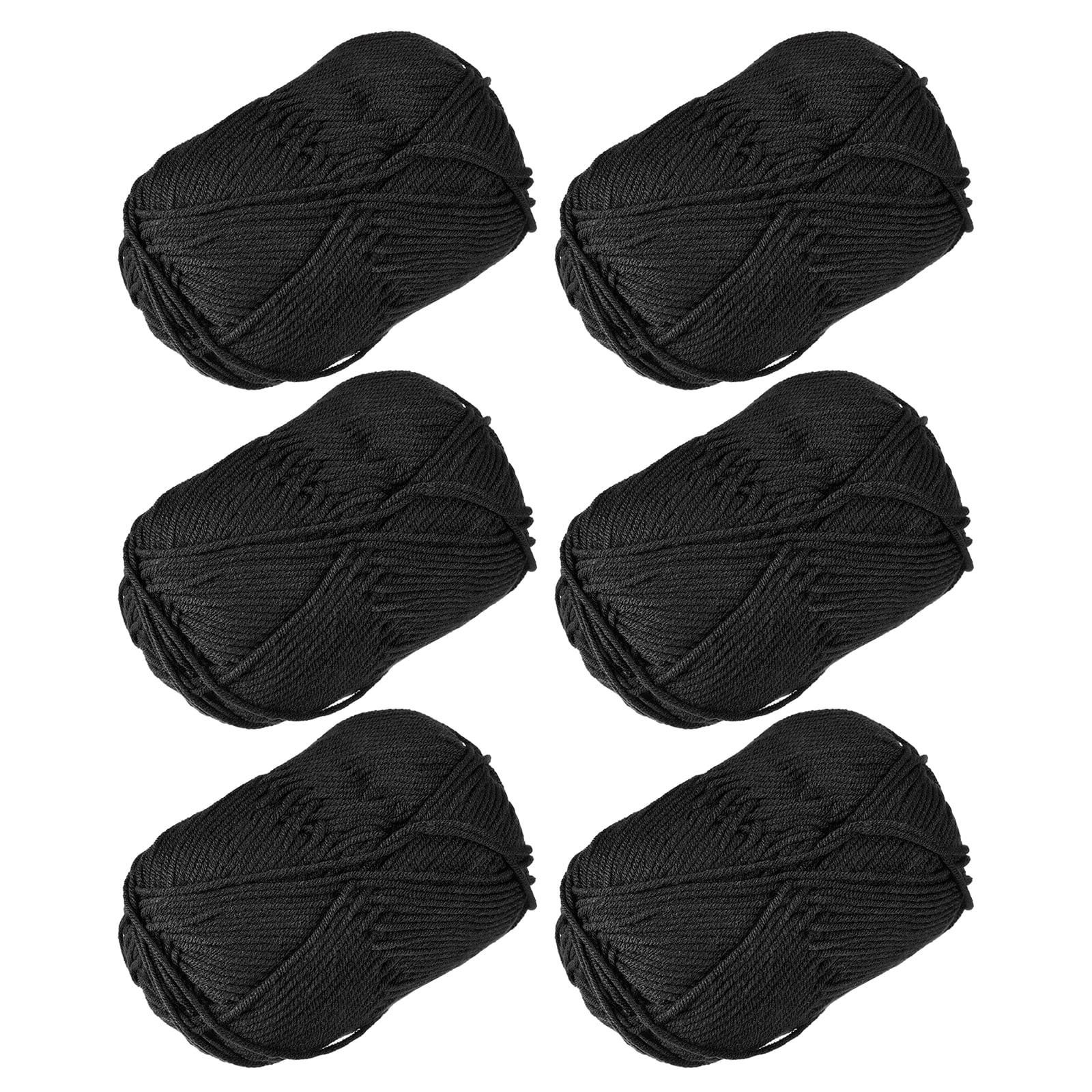 Click here for Unique Bargains Acrylic Black Yarn  300g - 6 Pack... prices