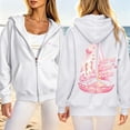 Aihuaihua Graphic Hoodies Meet Me At The Ocean Hoodie Cute Preppy ...