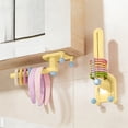 Wall Mounted Hair Accessory Organizer - Adjustable Bathroom Storage ...