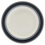 Tabletops Gallery 16-Piece Porcelain Dinnerware Set - Blue Stripe ...
