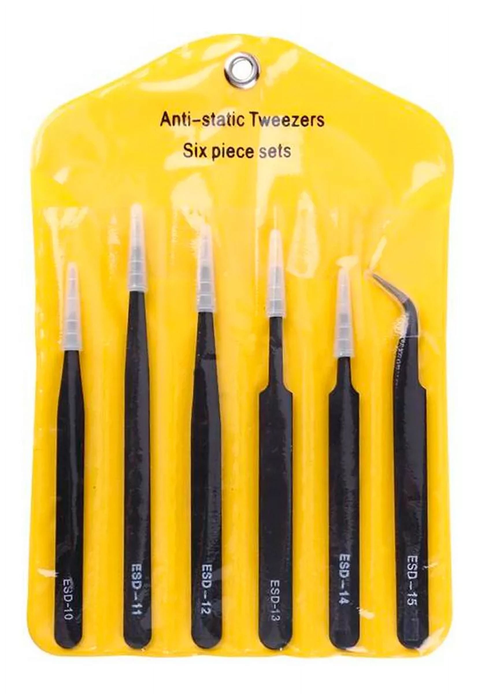 Pinzas Antiestáticas Precisión Herramienta Electronica Kit 6 | Walmart ...