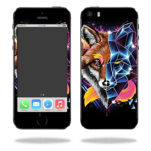 Skin Decal Wrap Compatible With Apple iPhone SE Sticker Design ...