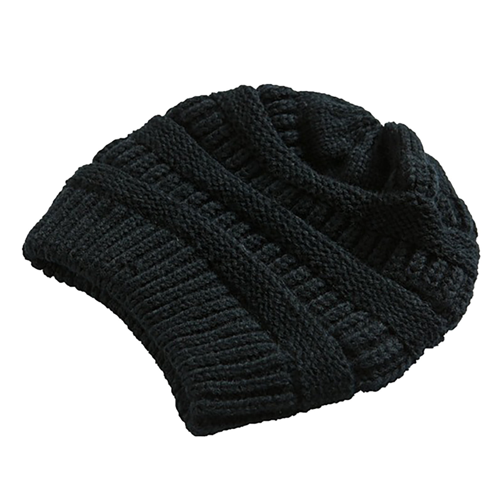 Click here for Unbranded Womens Knit Beanie Hat For Ladies Fleece... prices