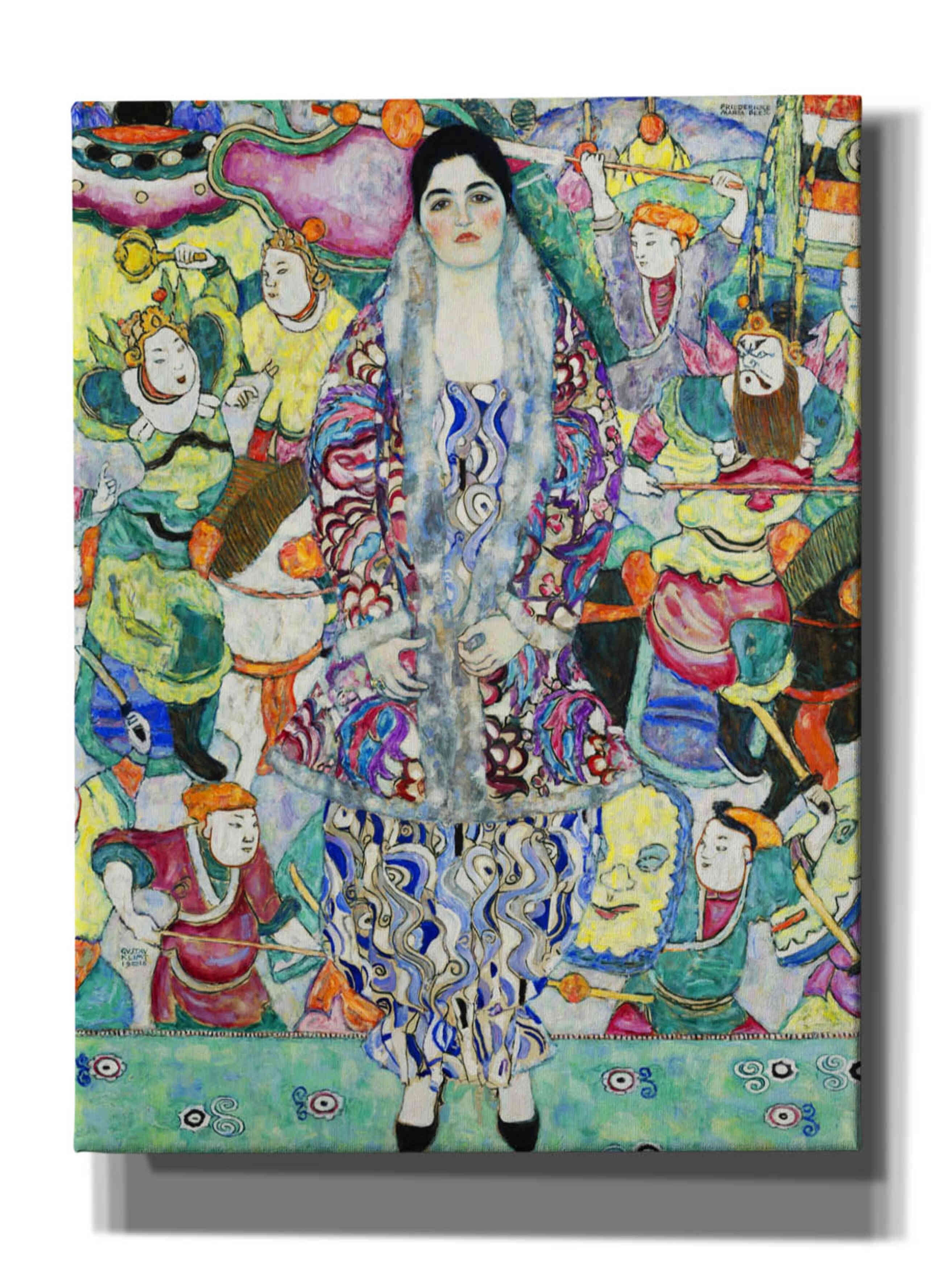 Epic Graffiti 'Portrait of Friederike Maria Beer' by Gustav Klimt ...