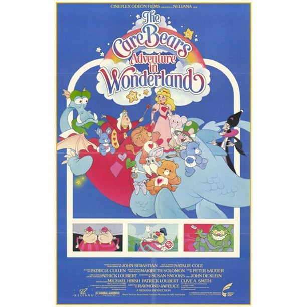 Care Bears Adventure in Wonderland Movie Poster (11 x 17) - Walmart.com ...