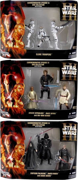 Star Wars Episode III 3-Figure Set: Clone Troopers - Walmart.com