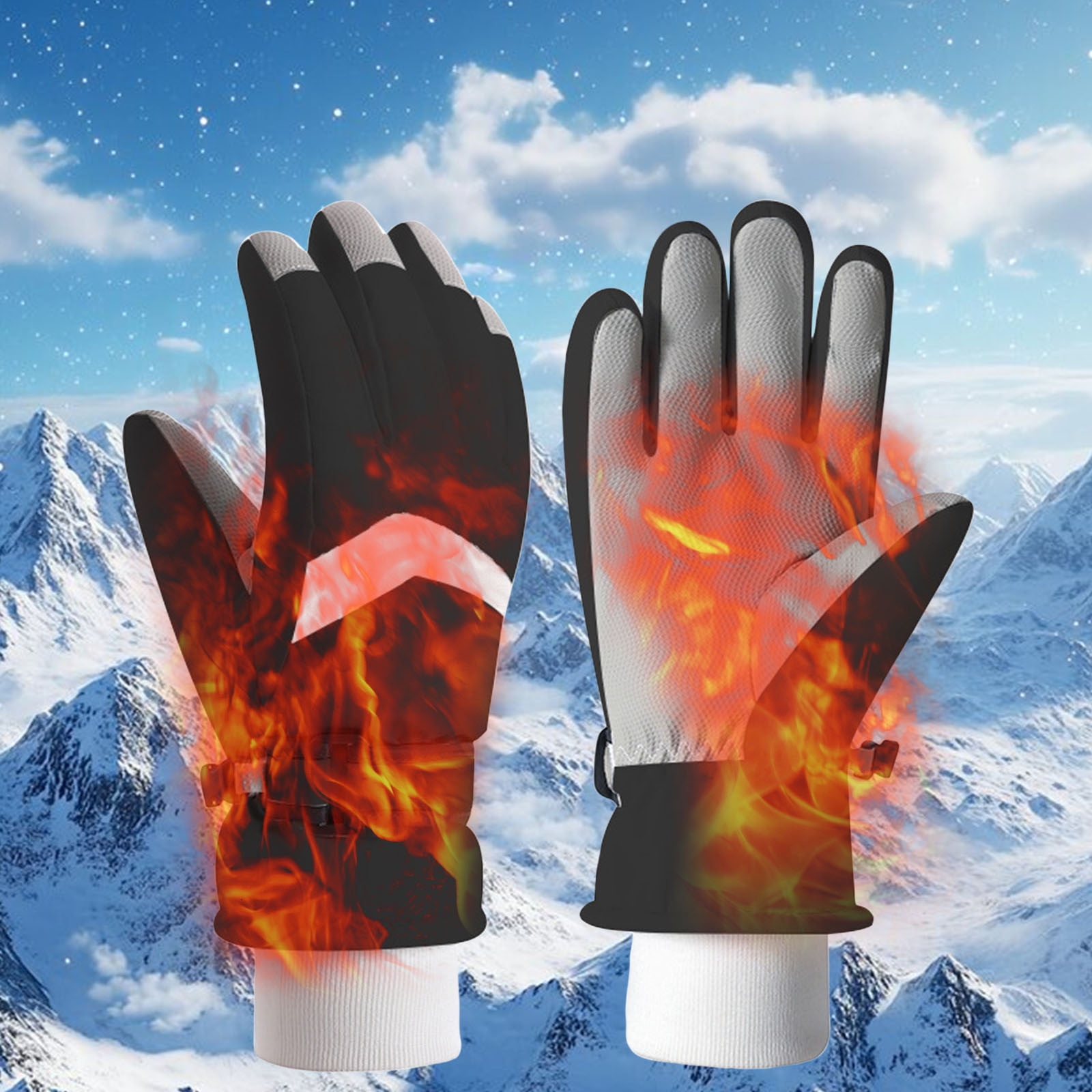 Click here for Mfyjkho Gloves Ski Gloves Winter Gloves Warm Glove... prices