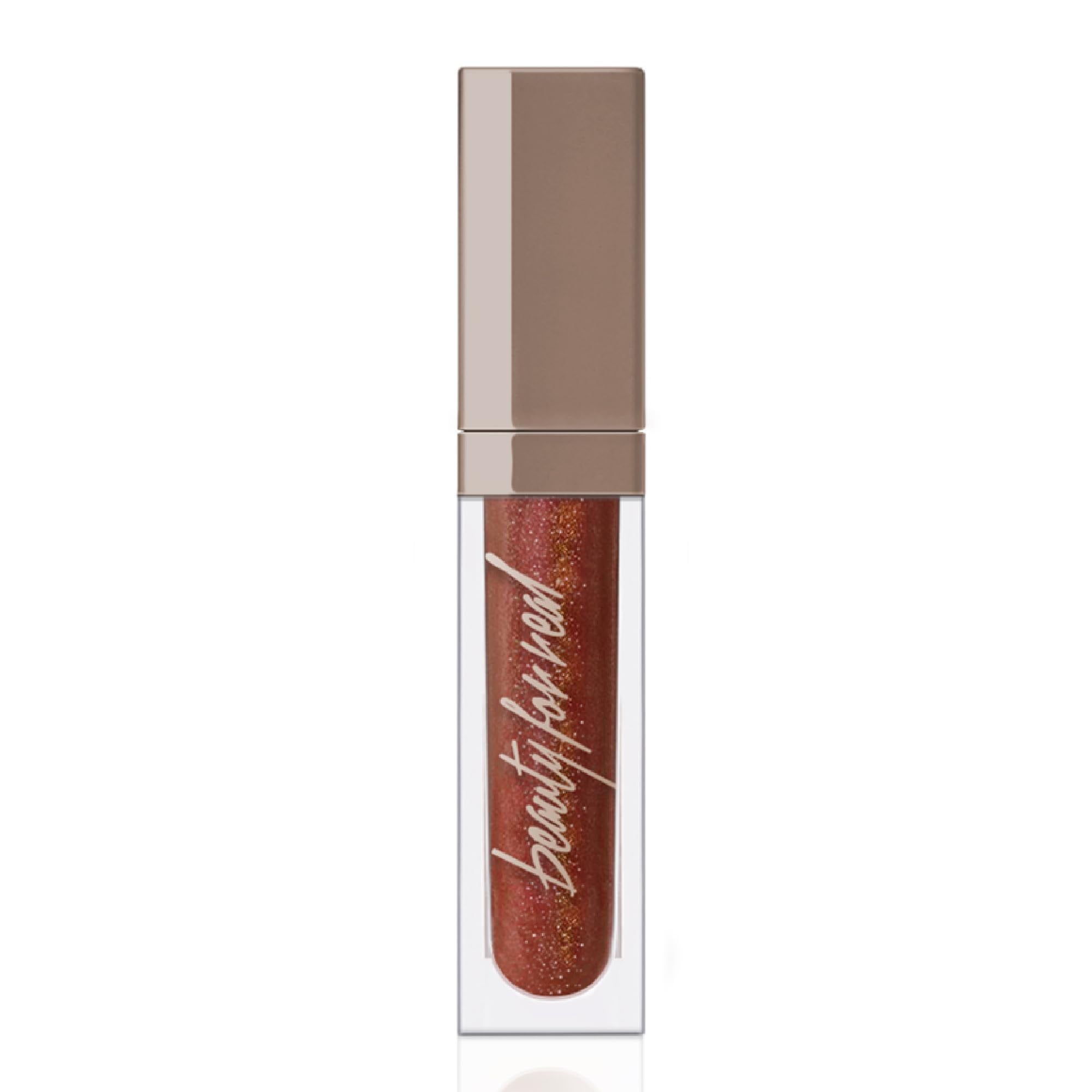 Brillo de labios Beauty For Real Rebel Rebel de 4,5 ml con luz y espejo ...