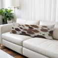 Brown Fur Texture Body Pillow Cover Country Farm Animal Classic Beige ...