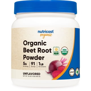 KOS Nature Powered Organic Beet Root Powder, 12.7 Oz - Walmart.com