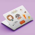 Friends Characters and Icons Reusable Tech Decals | 48 Stickers ...