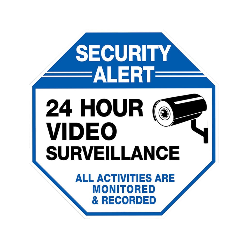 Residential Video Surveillance Signs