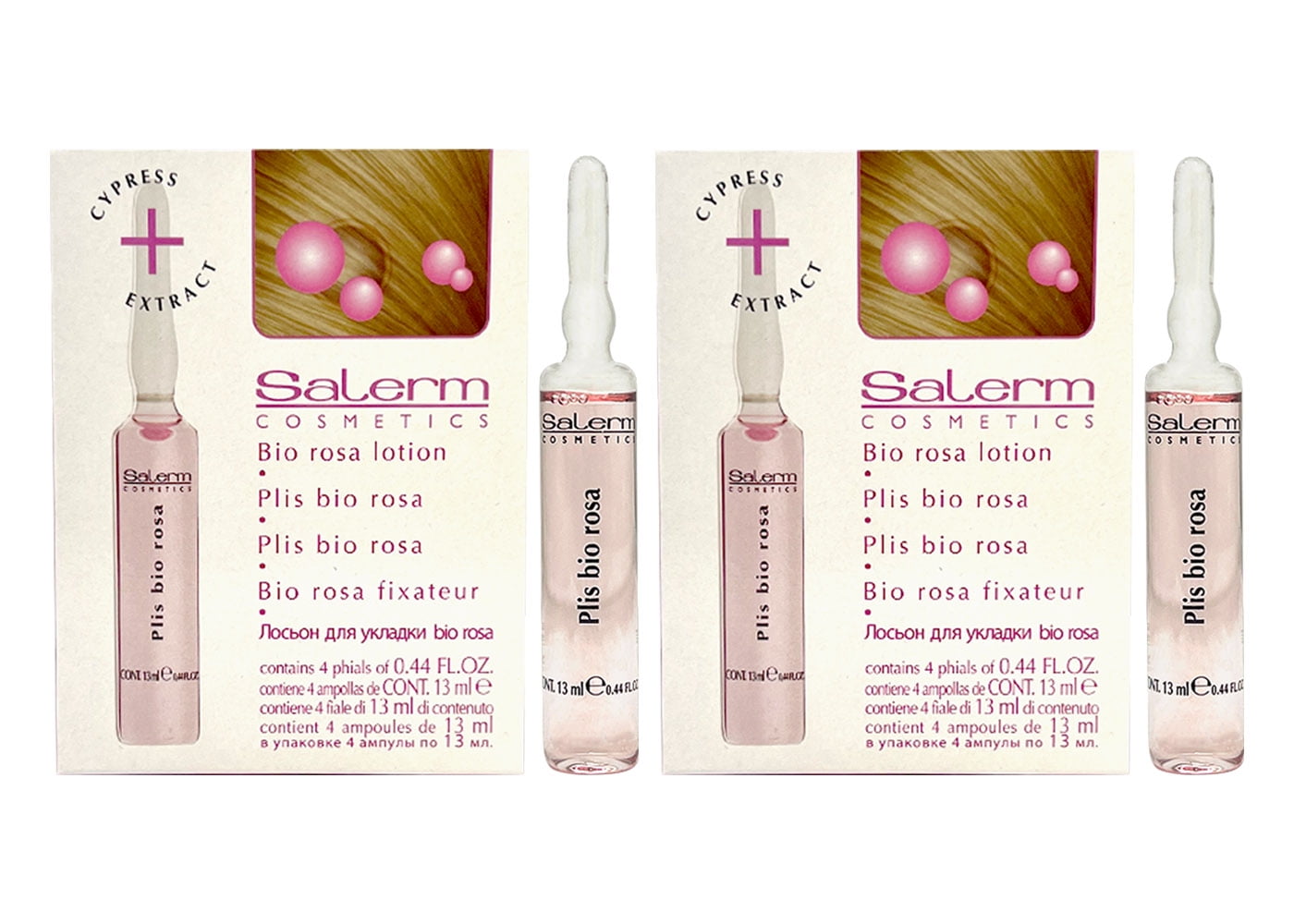 Salerm Bio Rosa Lotion 4x0.44 (Pack of 2) - Walmart.com