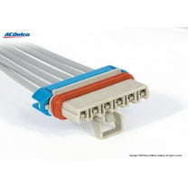 ACDelco GM Original Equipment 2-Way Female Black Multi-Purpose Pigtail ...