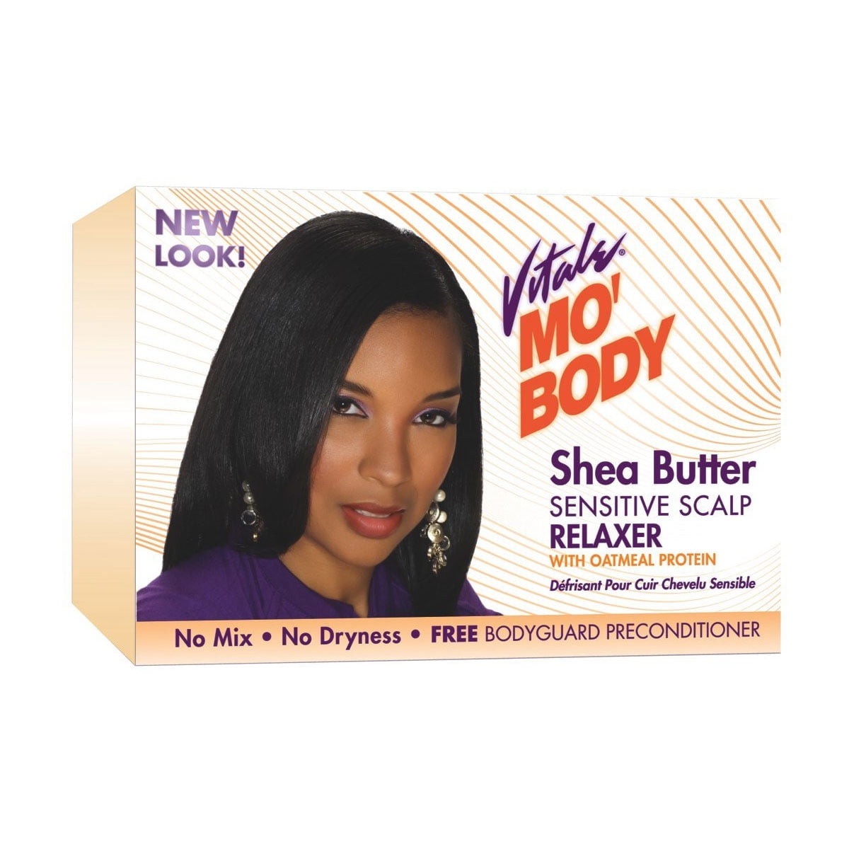 Vitale Mo Body Shea Butter Sensitive Scalp Relaxer 1 Kit - Walmart.com