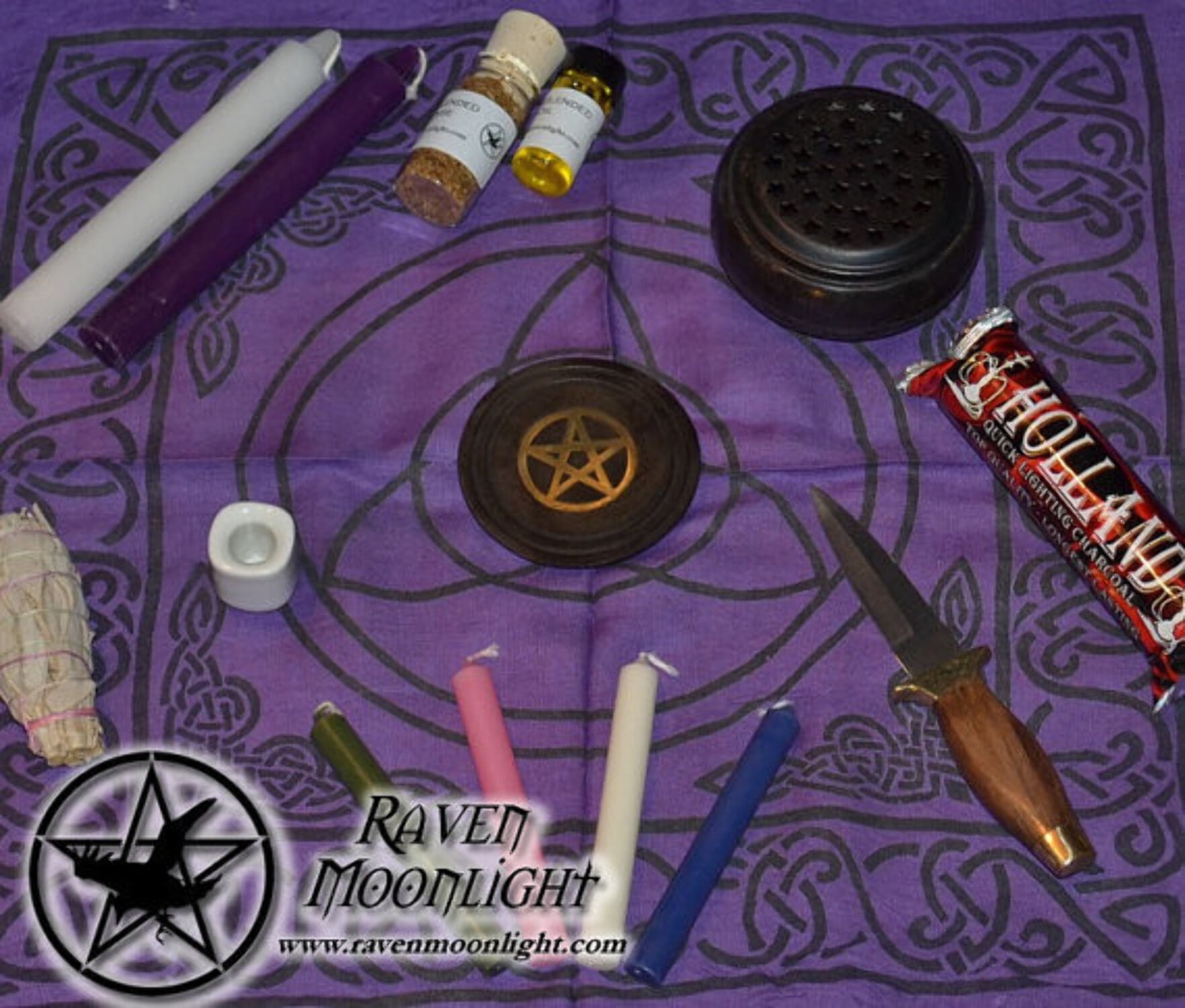Wiccan Altar Set Up