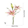 Artificial Lily Flowers - Elegant, Low-Maintenance Home Décor for ...