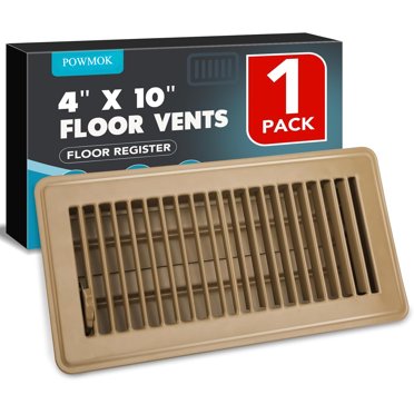 Shoemaker Brown Extended Height Baseboard Registers - 15" or 18" (15 ...