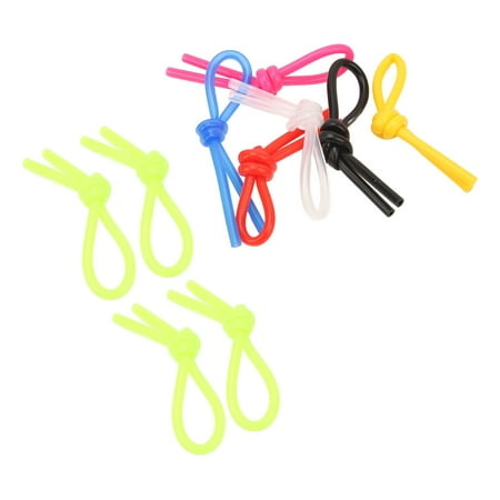 Tennis Racket String Vibration Dampener, Color Mix Flexible 10Pcs ...