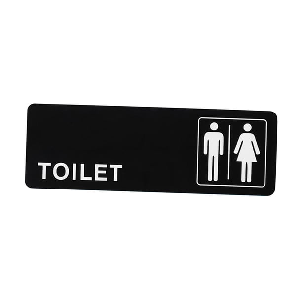 GROWTH TANK Toilet Sign Acrylic Wall Decal Men Women Unisex Washroom ...