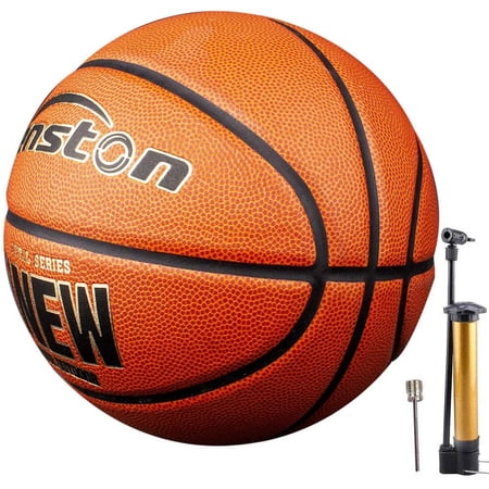 PU Leather Basketball 29.5" Outdoor Indoor Mens Basketball Ball ...