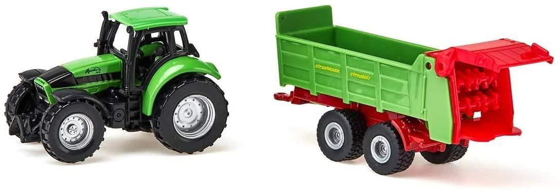 Buy siku deutz fahr agrotron 265 tractor with straumann streublitz ...