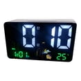 Smart Digital Clock with Temperature & Night Light for Bedroom, Office ...
